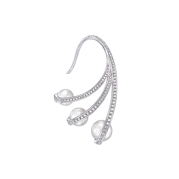 オーロラ イヤリング EN-4239R-18KWG|クリップタイプ イヤリング/Aurora|TASAKI（タサキ）公式サイト